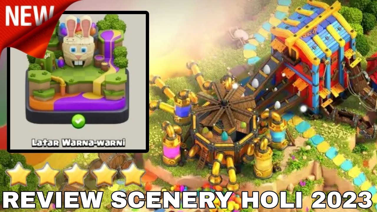 Update Scenery Festival Holi 2023! Review Colorful Scenery Clash of ...