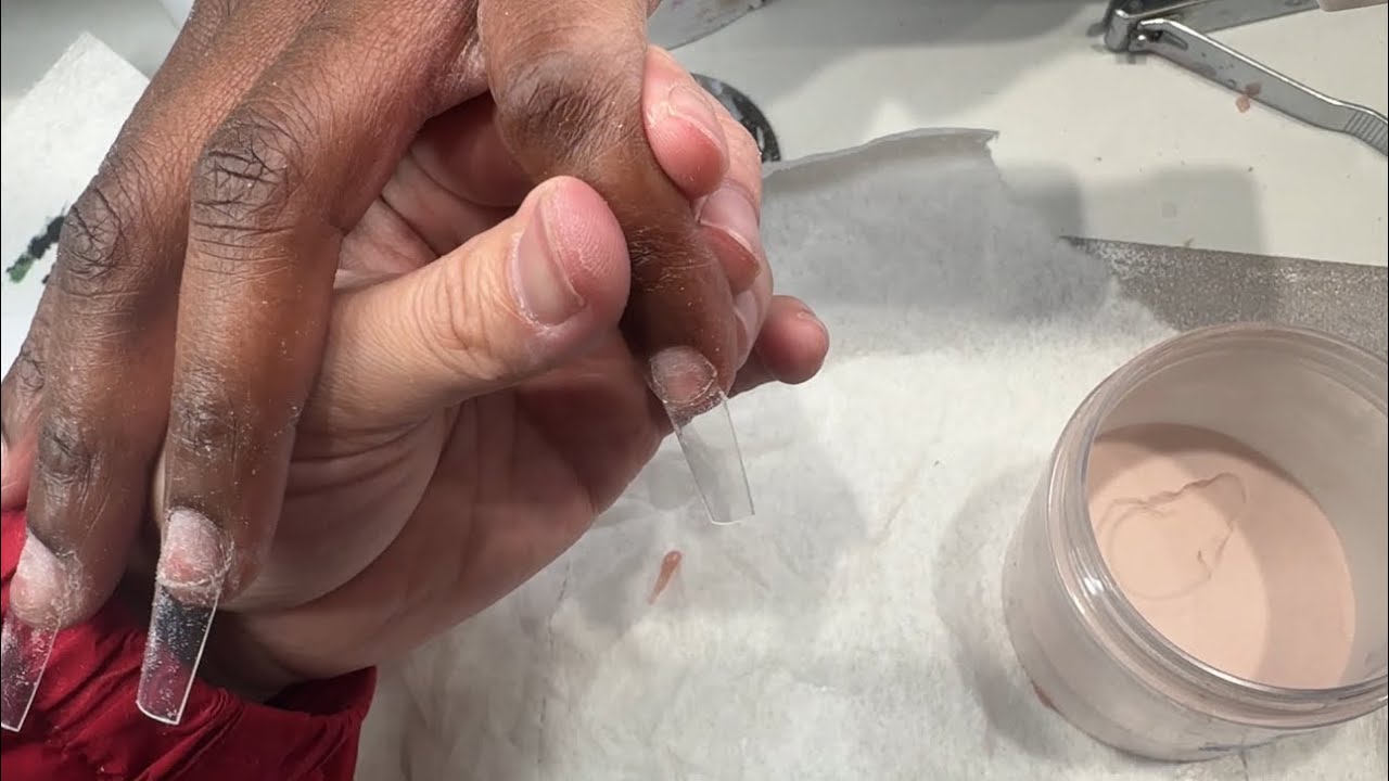 Acrylic For Beginners | Nais ideas | nail art tutorial | - YouTube