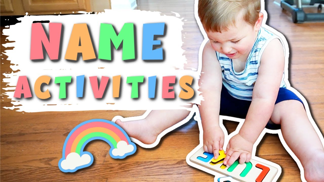 14 FUN EASY NAME ACTIVITIES FOR TODDLERS PRESCHOOLERS YouTube 14 FUN EASY NAME ACTIVITIES FOR TODDLERS PRESCHOOLERS YouTube