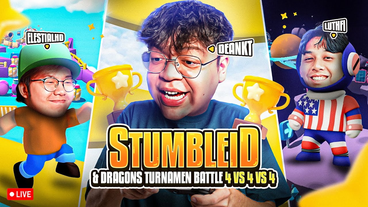 KITA MENANGIN TURNAMEN INI GUYS !! - StumblEid & Dragons Turnamen Battle 4v4v4 - YouTube