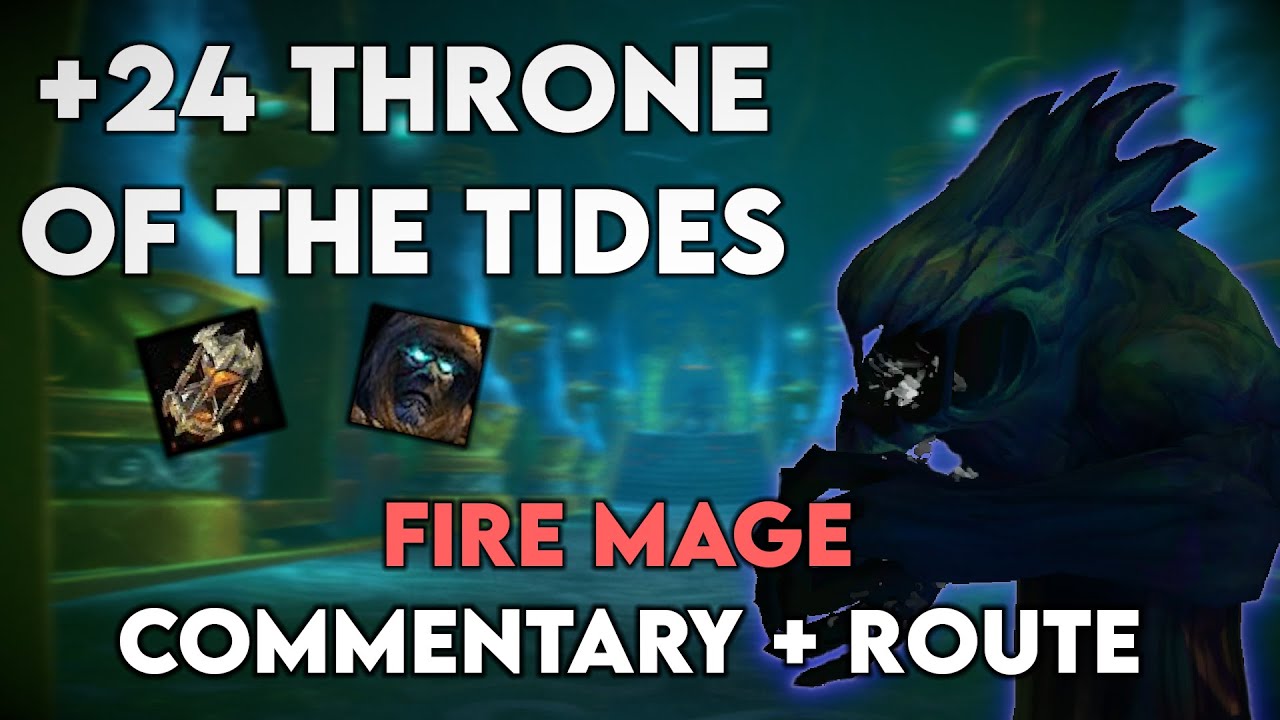 +24 Throne Fire Mage Commentary + Route - YouTube