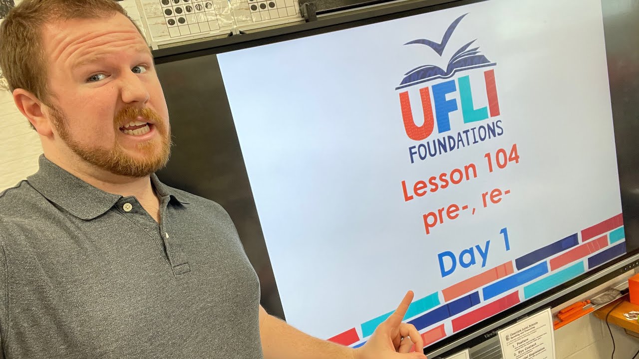 Mr. Holland’s UFLI Lesson 104 (pre-, re-) Day 1 - YouTube