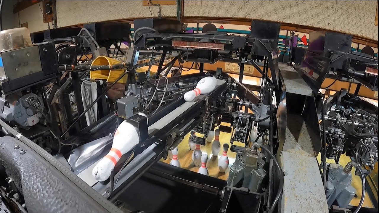 12 AMF 82 30 Pinspotters Running Strong! - YouTube