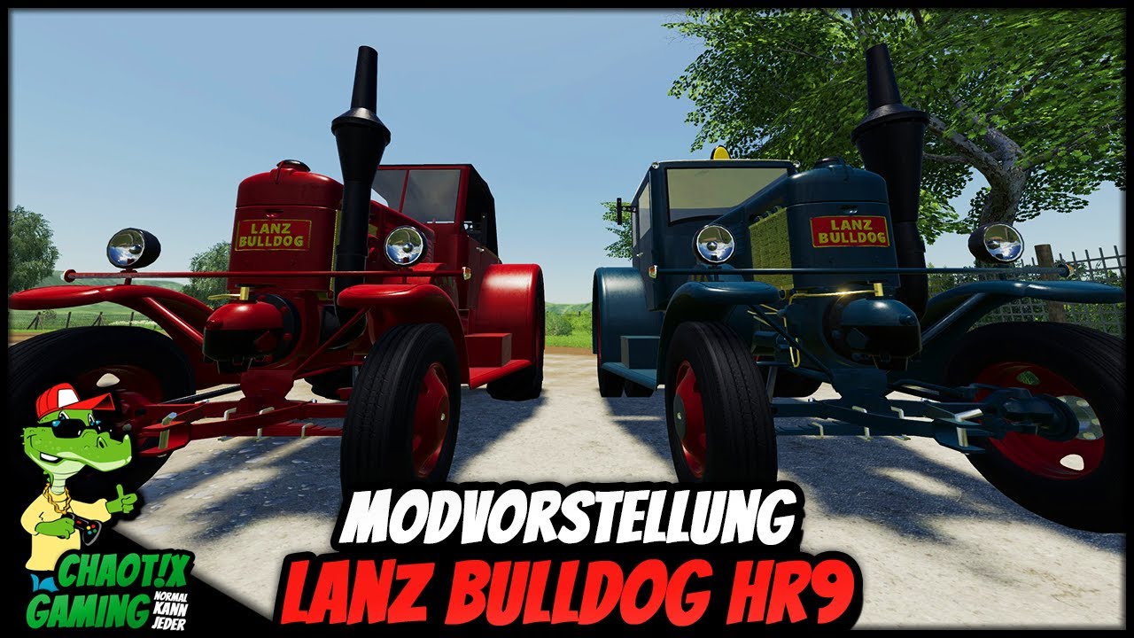 LS19 ★ Lanz Bulldog HR9 ★ Modvorstellung ★ Oldtimer Mod ★ Mod by ls ...