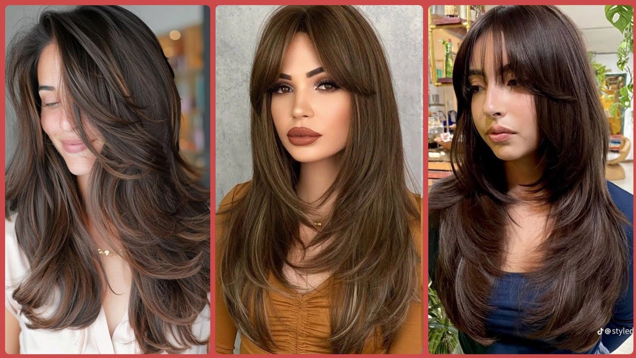 Hotest & Gourgeous Long Layer Hair Cut Designs Collections #2024 # ...