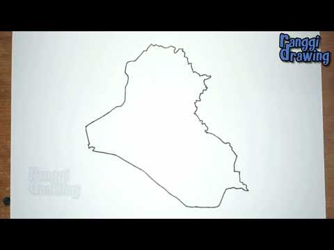 How to Draw Map of Iraq