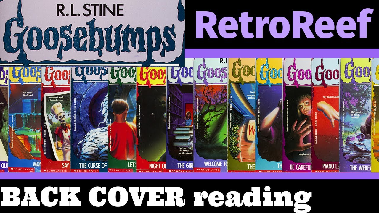 Goosebumps #1-15 | Back Cover Reading With Dramatic Voiceover, Art, and ...