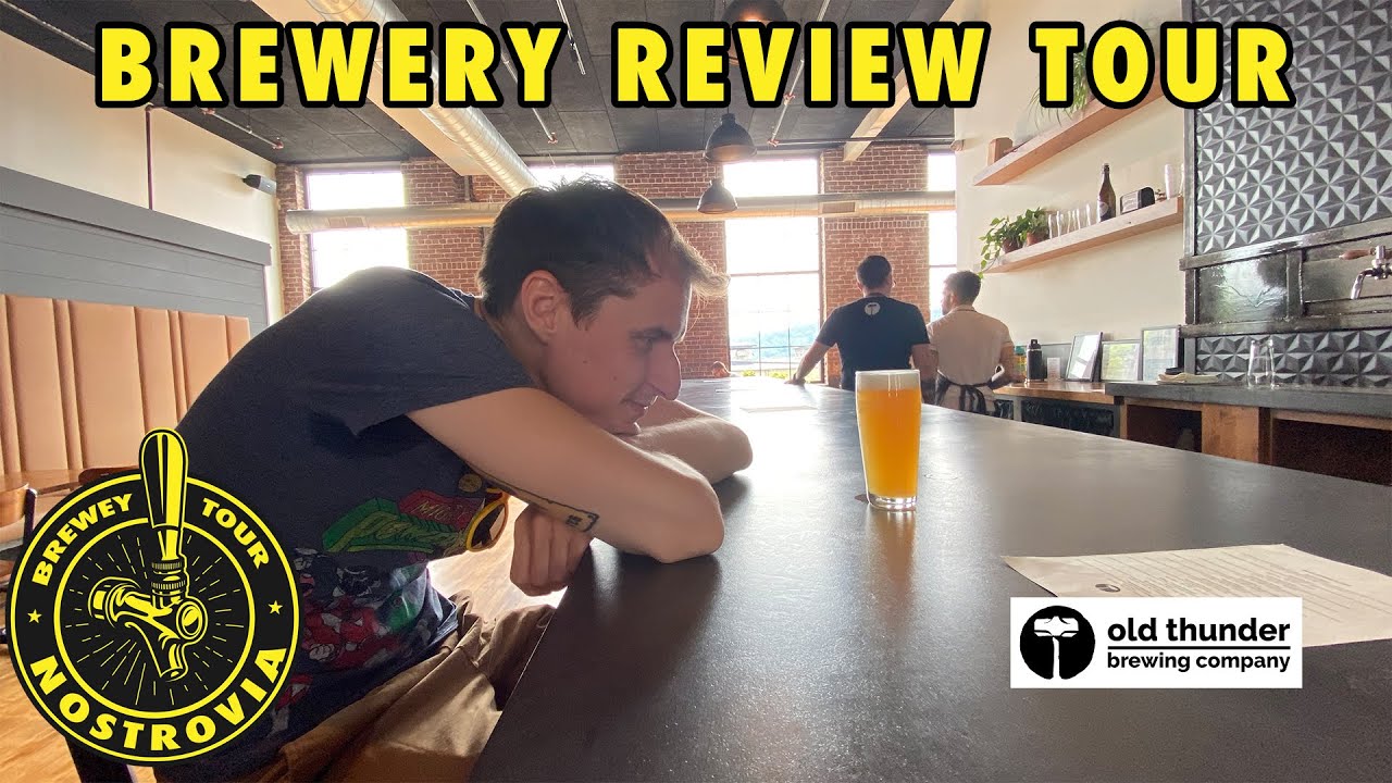 Brewery Review Tour (Old Thunder Brewing) - YouTube