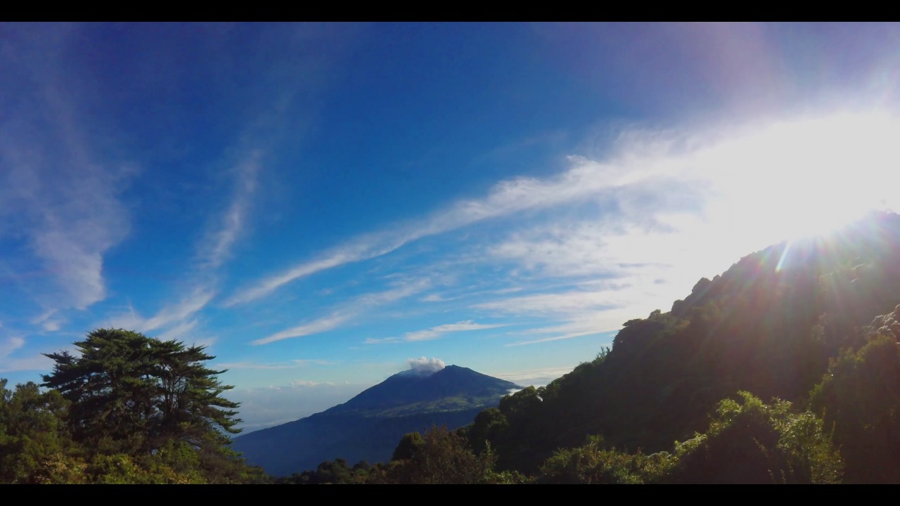 Time Lapse - Turrialba Volcano, Santa Cruz, Turrialba, Cartago, Costa ...