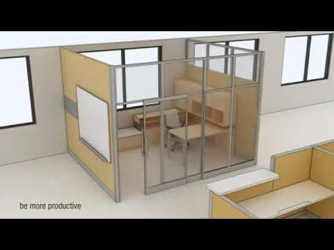 Steelcase Privacy Walls Video - YouTube