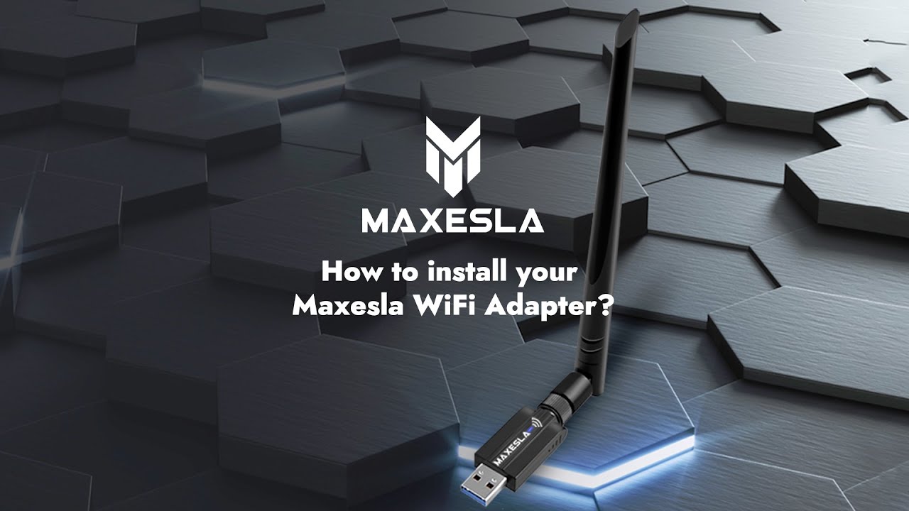 How to install your Maxesla WiFi Adapter? - YouTube