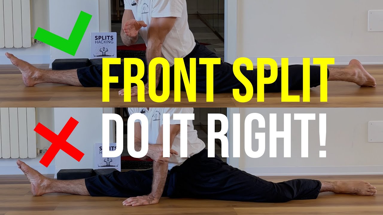 Front Splits? BACK LEG'S position EXPLAINED (What Changes?) - YouTube