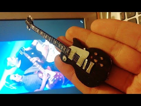 Miniature Electric Guitar | Minyatür Elektro gitar | Gibson Les Paul Red wine