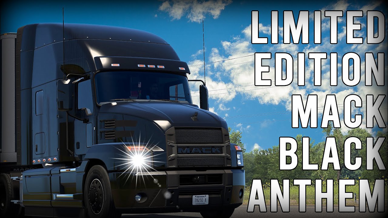 ATS Mack Black Anthem CONVOY ᐅ SCS MULTIPLAYER 🔴 LIVE [484] AMERICAN ...