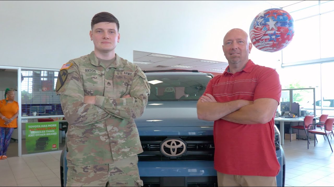 "It's Just a Wonderful Day" – U.S. Army Vet Wins New Toyota 4Runner ...