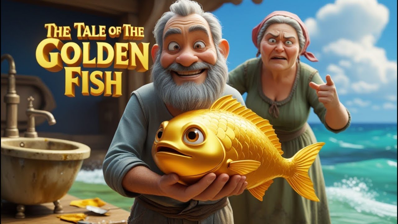 THE GOLDEN FISH: A Tale of Greed and Magic! - YouTube