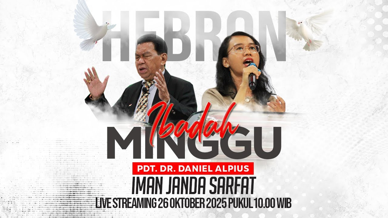LIVE Ibadah Minggu 26 Oktober jam 10.00wib - PDT. DR. DANIEL ALPIUS ...