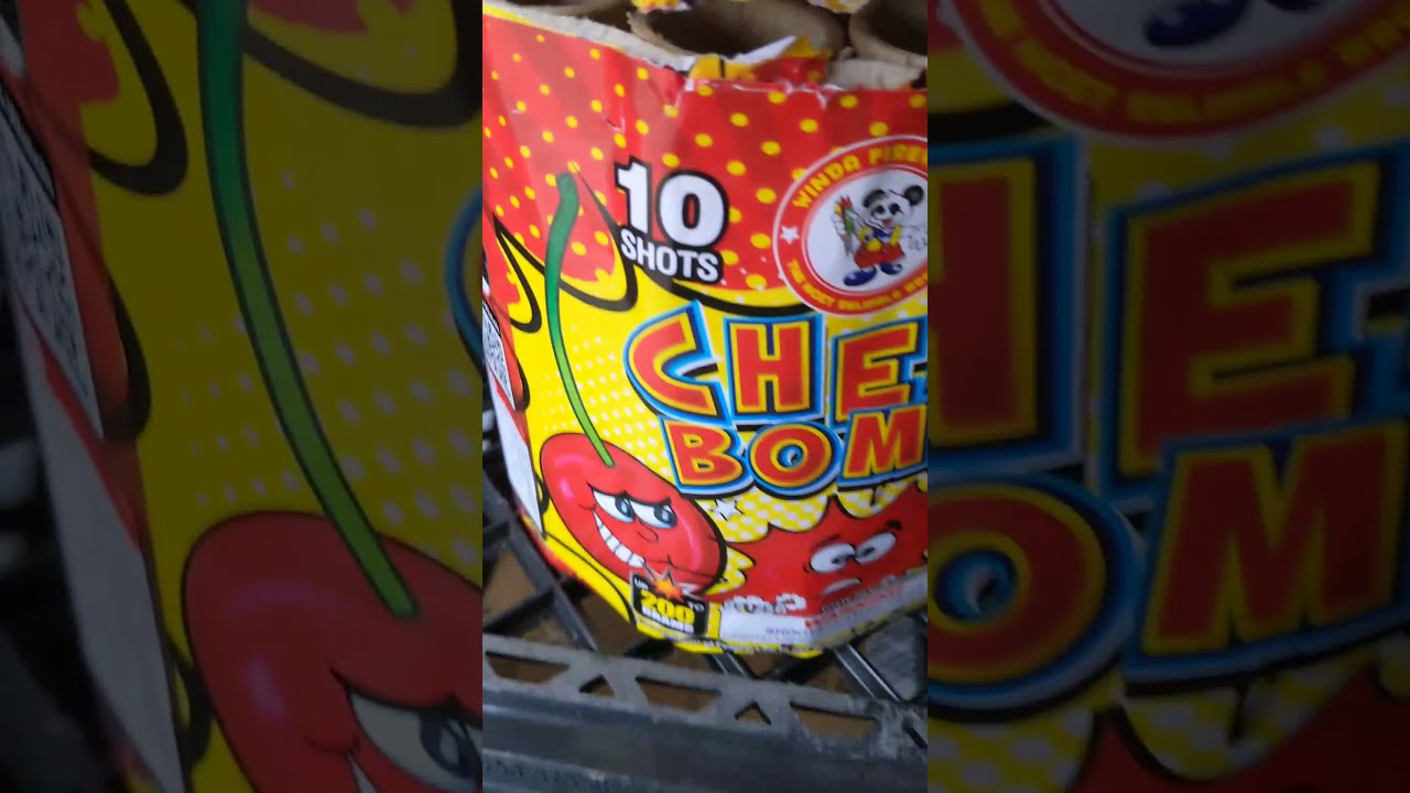 Cherry Bomber by Winda Fireworks! - YouTube