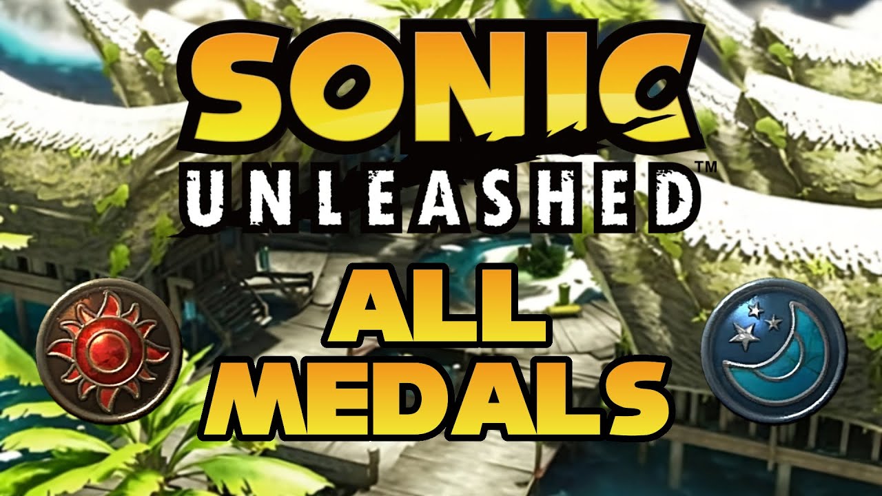 Sonic Unleashed - ADABAT SUN & MOON MEDAL LOCATIONS - YouTube