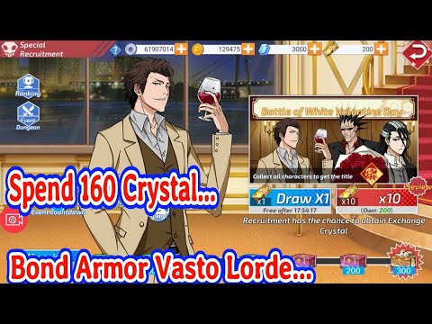 Gacha 160 Crystal Valentine Aizen Bleach Mobile 3D - YouTube