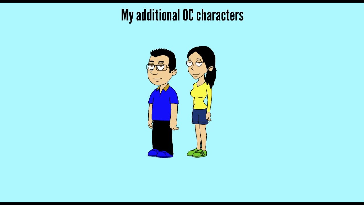 Introduction To My Additional OC Characters Second Part (Updated) - YouTube