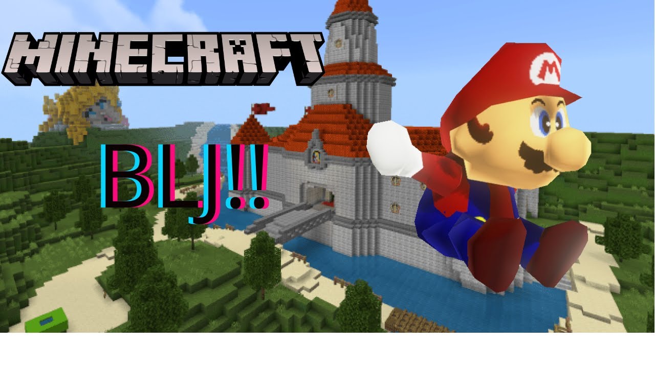 BLJ!!! In Minecraft Mario 64 Mod - YouTube