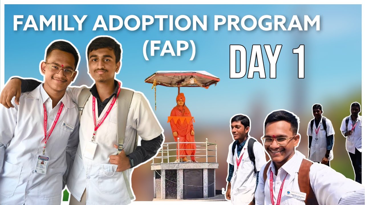 FAMILY ADOPTION PROGRAM(FAP) , Day-1 , MBBS Vlogs#GMCKMR#medvlog - YouTube