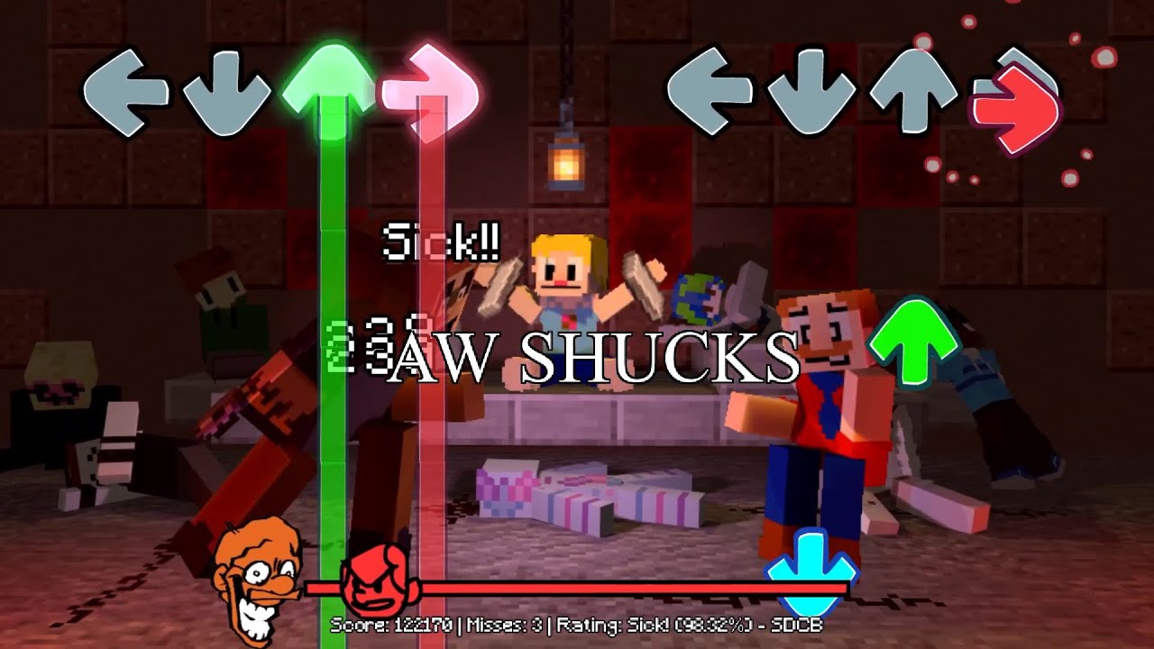 aw shucks but minecraft - YouTube