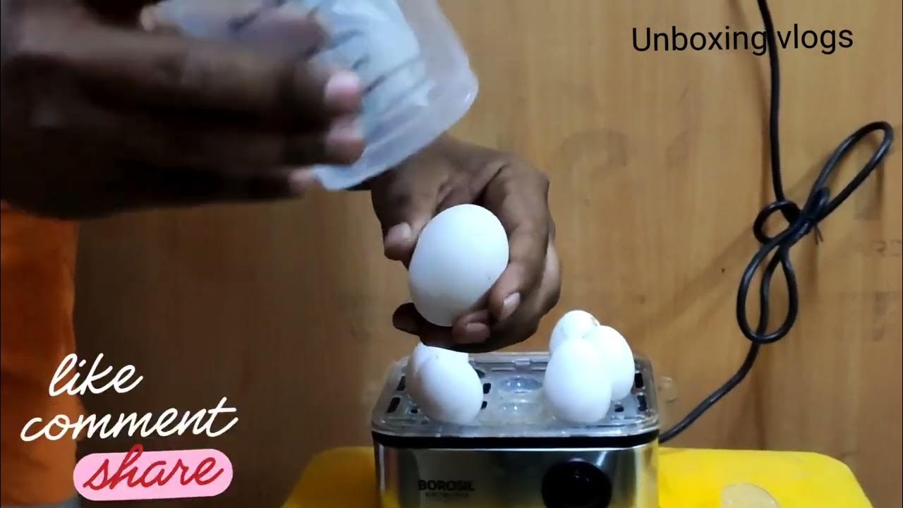 Electric Egg Boiler By Borosil | Egg Boiler Demo and How to Use - YouTube