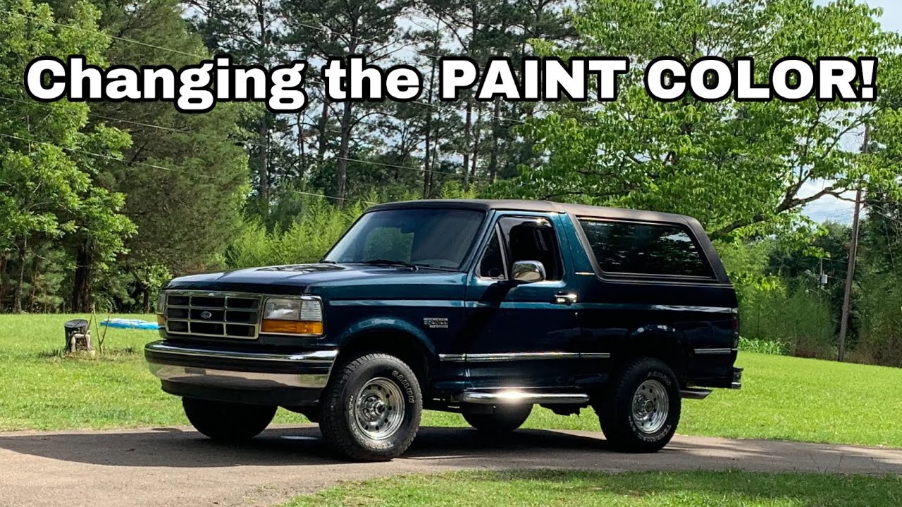 OBS Bronco Makeover: Tear Down and Body Work - YouTube