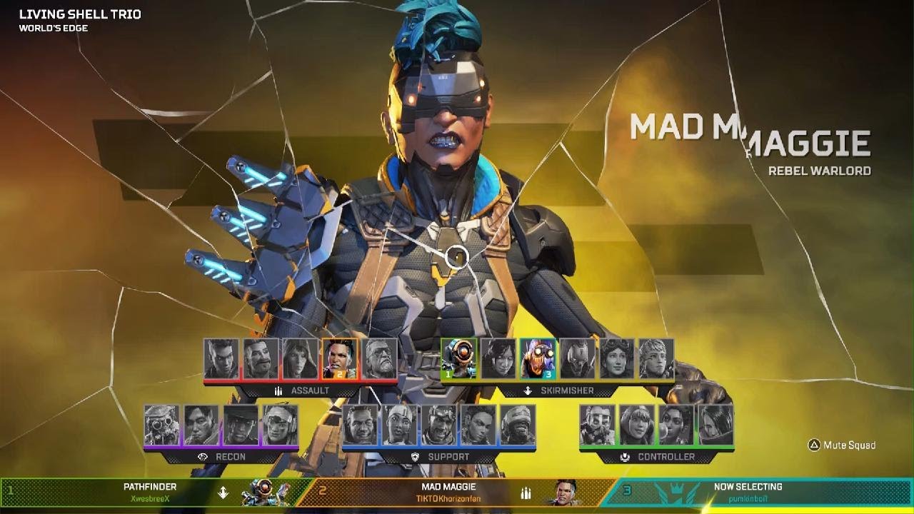 Apex Legends mad maggie banner - YouTube