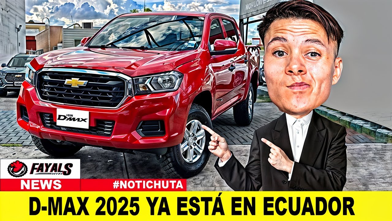 Chevrolet D-Max 2025 ya está en ECUADOR 🇪🇨 - YouTube