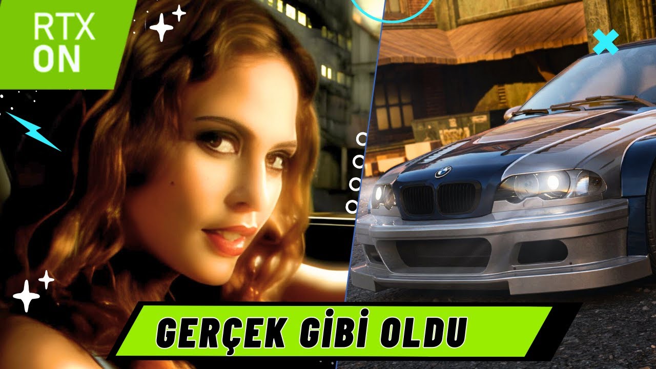 EFSANE GRAFİKLER ! NEED FOR SPEED MOST WANTED RTX GRAFİK MODU | NFS MW ...
