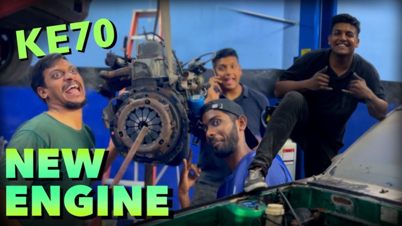 New Engine for the $500 KE70 Drift Build | 1day Engine Swap - YouTube
