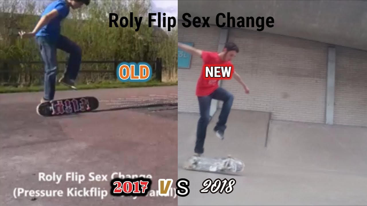 Roly Flip Body Varial 2017 vs 2018 - YouTube