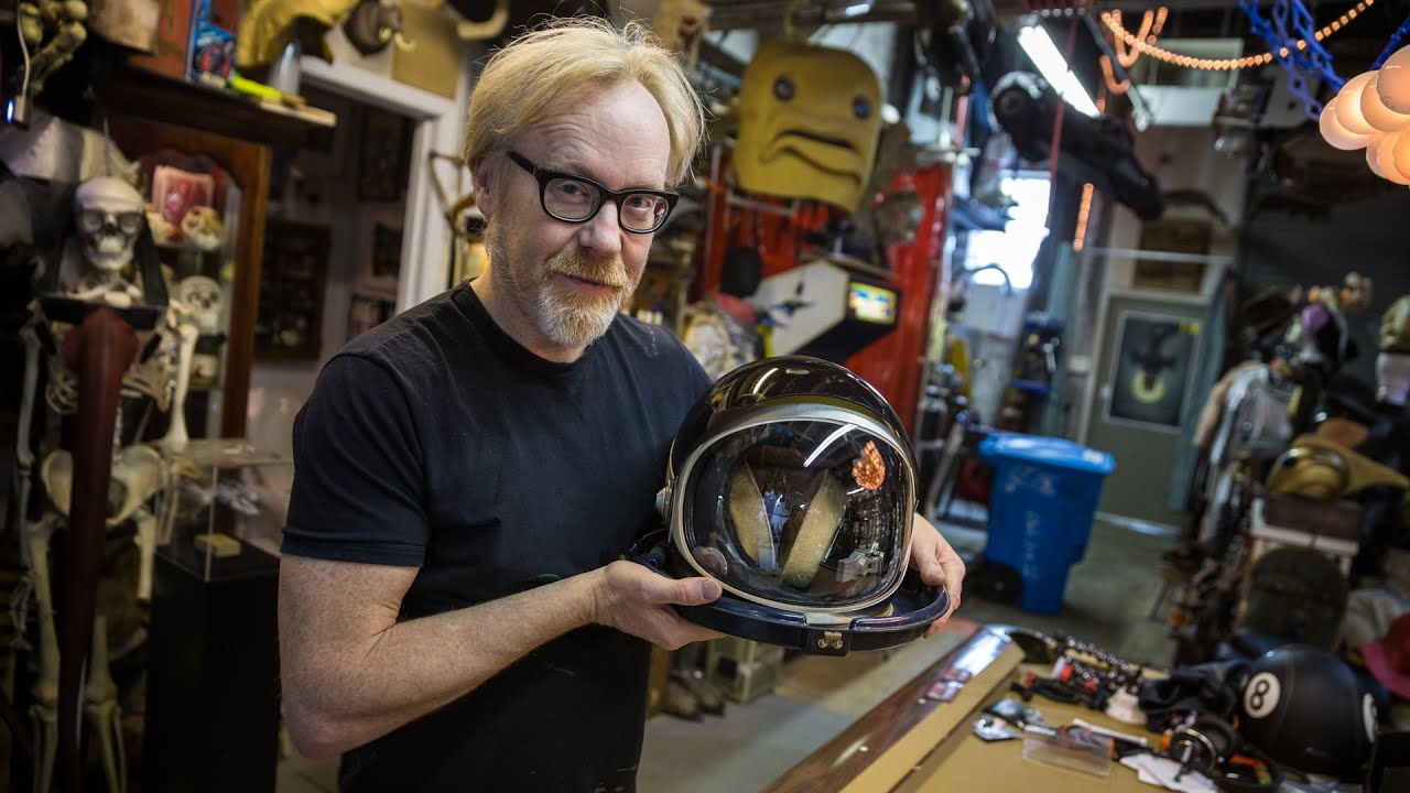 Adam Savage's Navy Mark IV Helmet! - YouTube