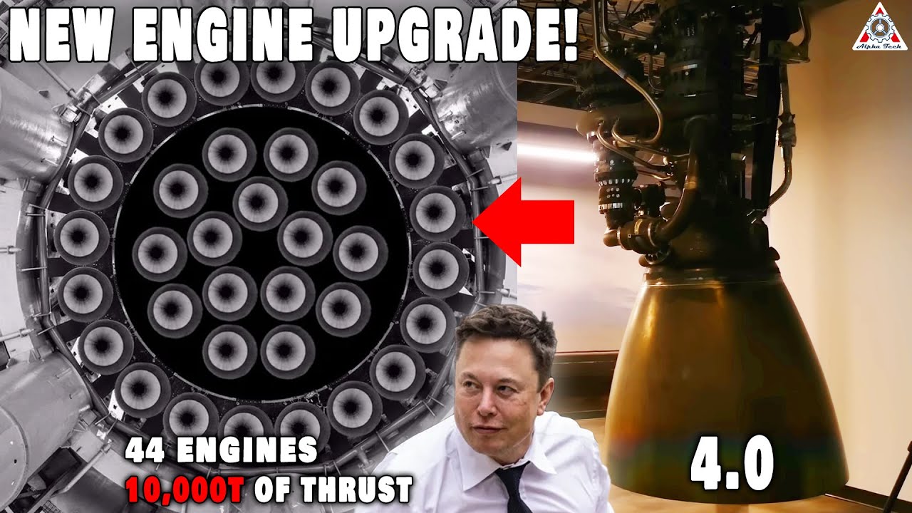 SpaceX Just Revealed NEW Starship Super Heavy Engine Design Upgrade ...