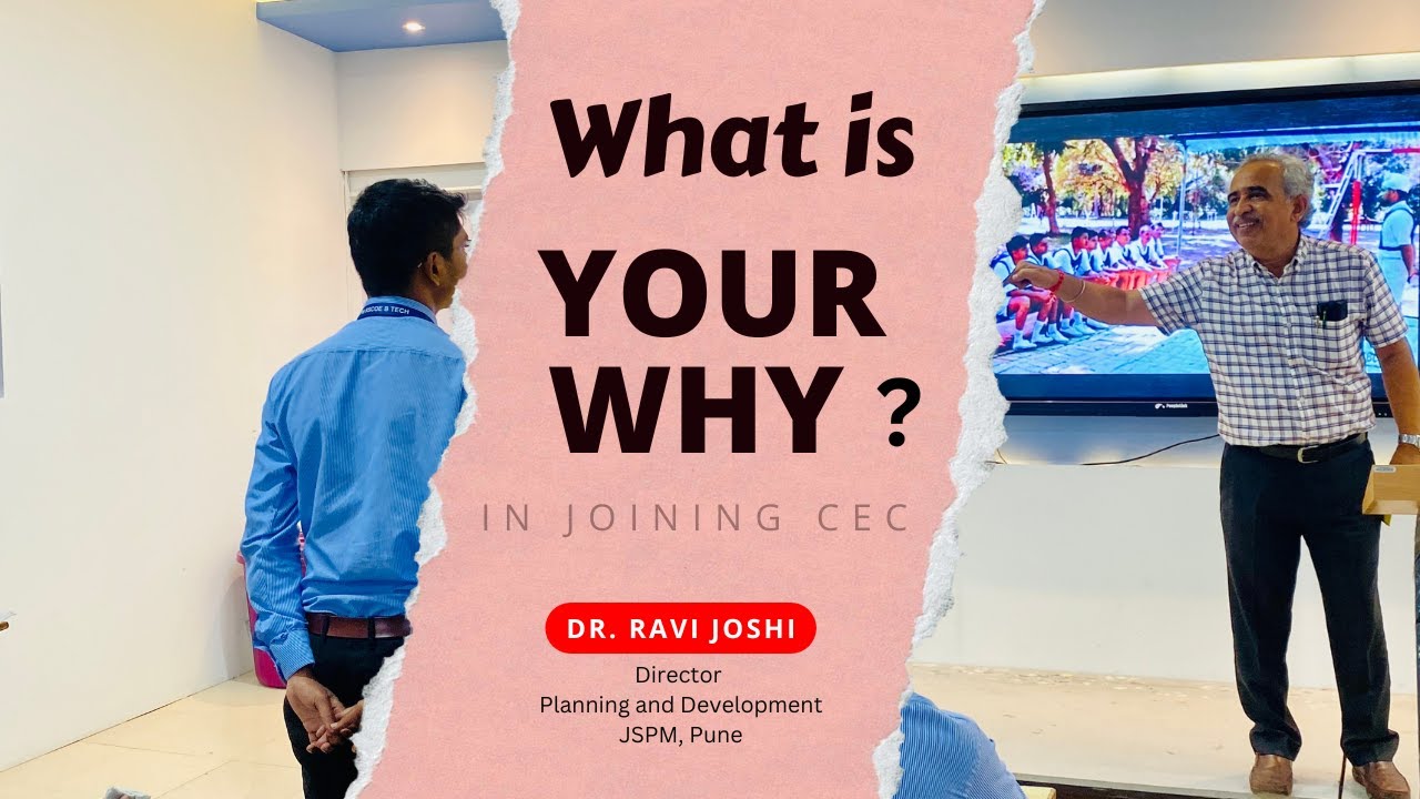 What is your WHY? in joining Competitive Exam Cell by Dr. Ravi Joshi - YouTube