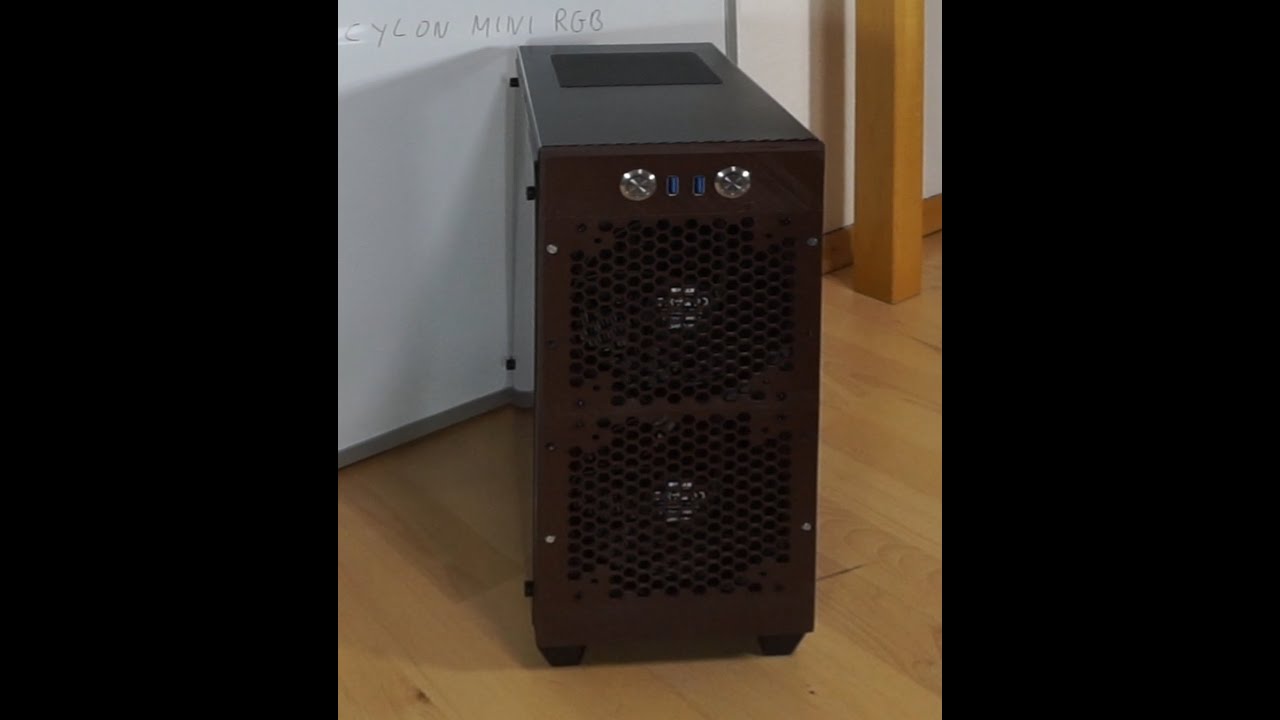 improve airflow inside a PC case with 3d printed parts for Sharkoon and ...