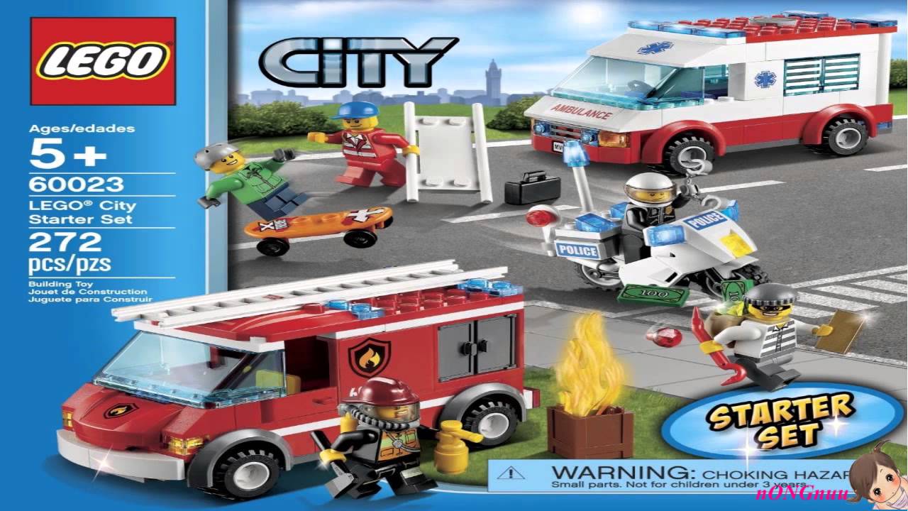 LEGO City 60023 Starter Toy Building Set - YouTube