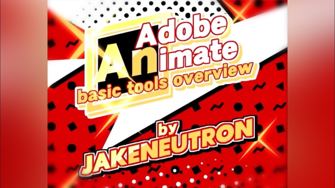 Adobe Animate CC - Basic Tools Overview! - YouTube