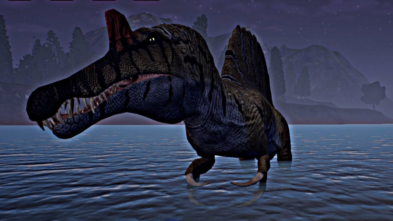 The Life Of The Spinosaurus | The Cursed Isle - YouTube