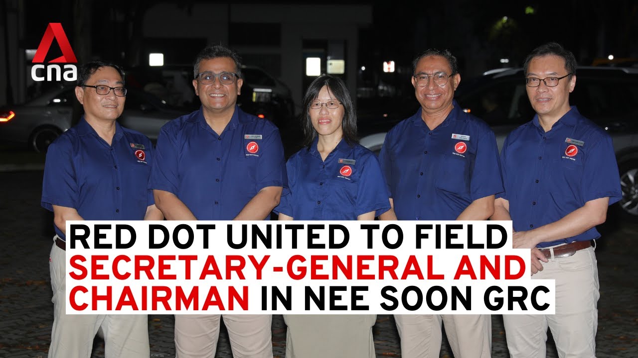 GE2025: RDU to field secretary-general and chairman in Nee Soon GRC ...