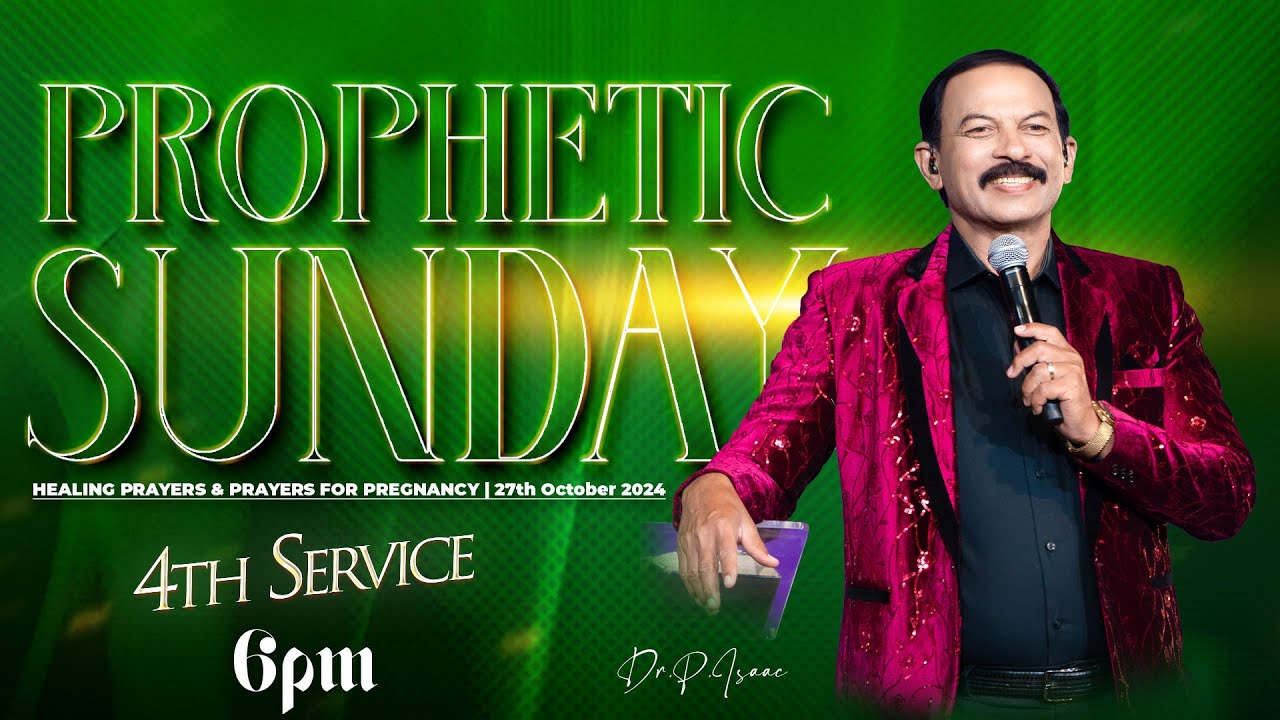 Prophetic Sunday Live 4th Service || 27th Oct 2024|| Paralokanestham ...