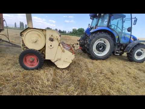 New Holland TD 90D saman yapımı.
