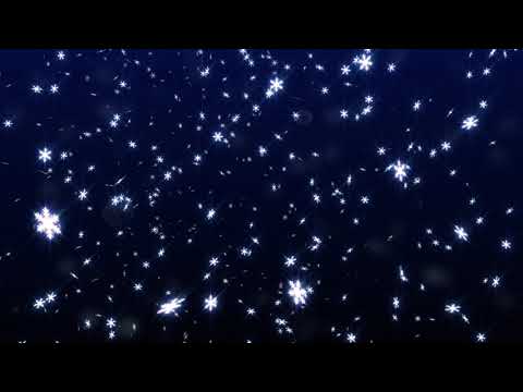 Задний фон, анимация снежинок 2