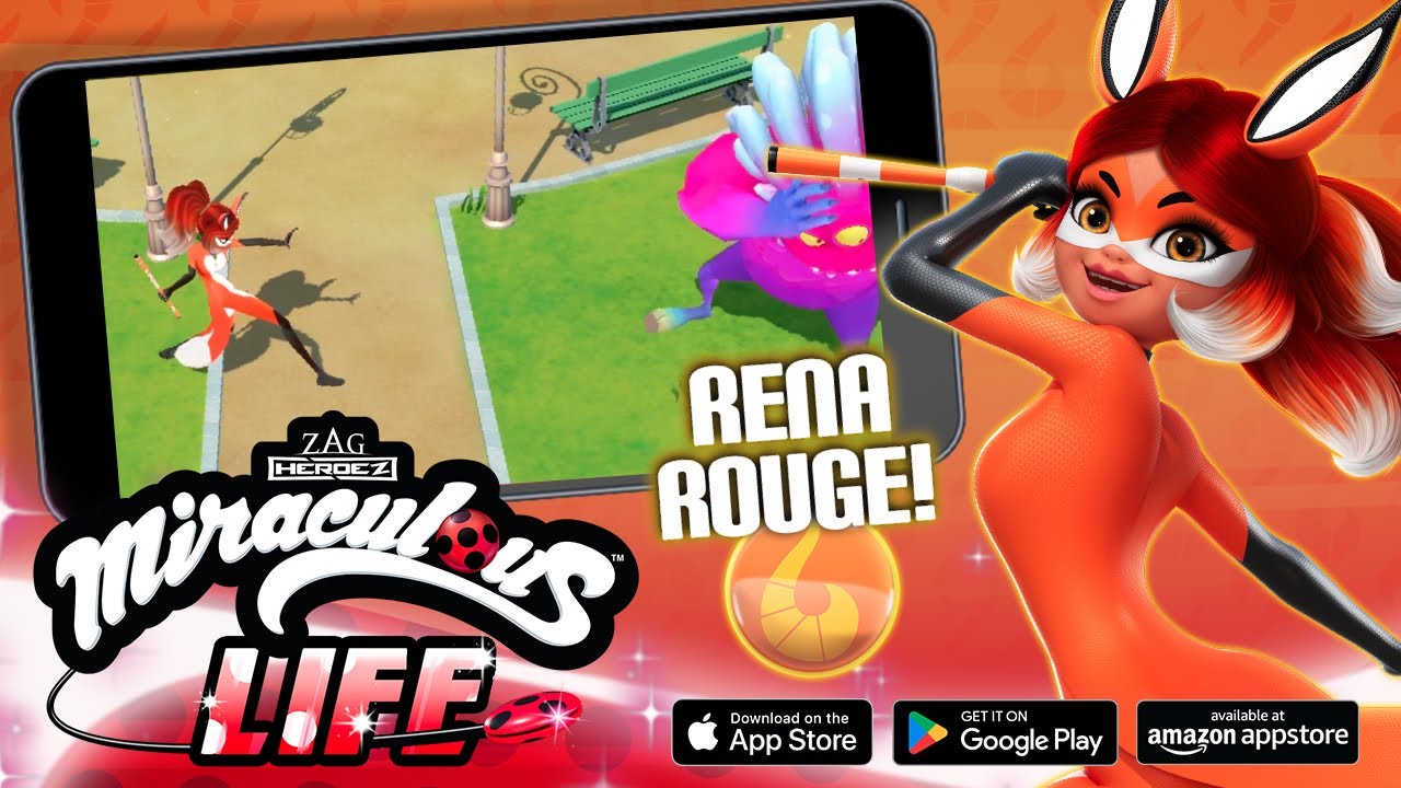 Rena Rouge is here! | Miraculous Life | Mobile Game - YouTube
