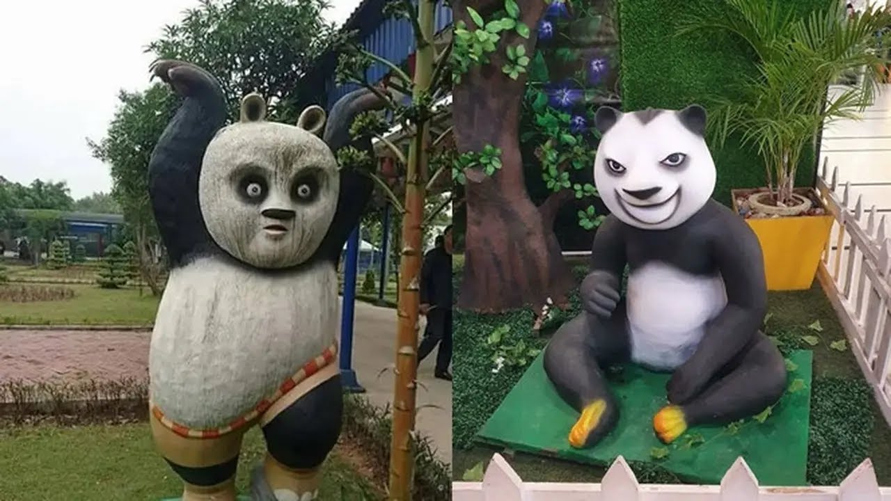 Geger Geden melawan pasukan Ambakong - Kungfu Panda - YouTube