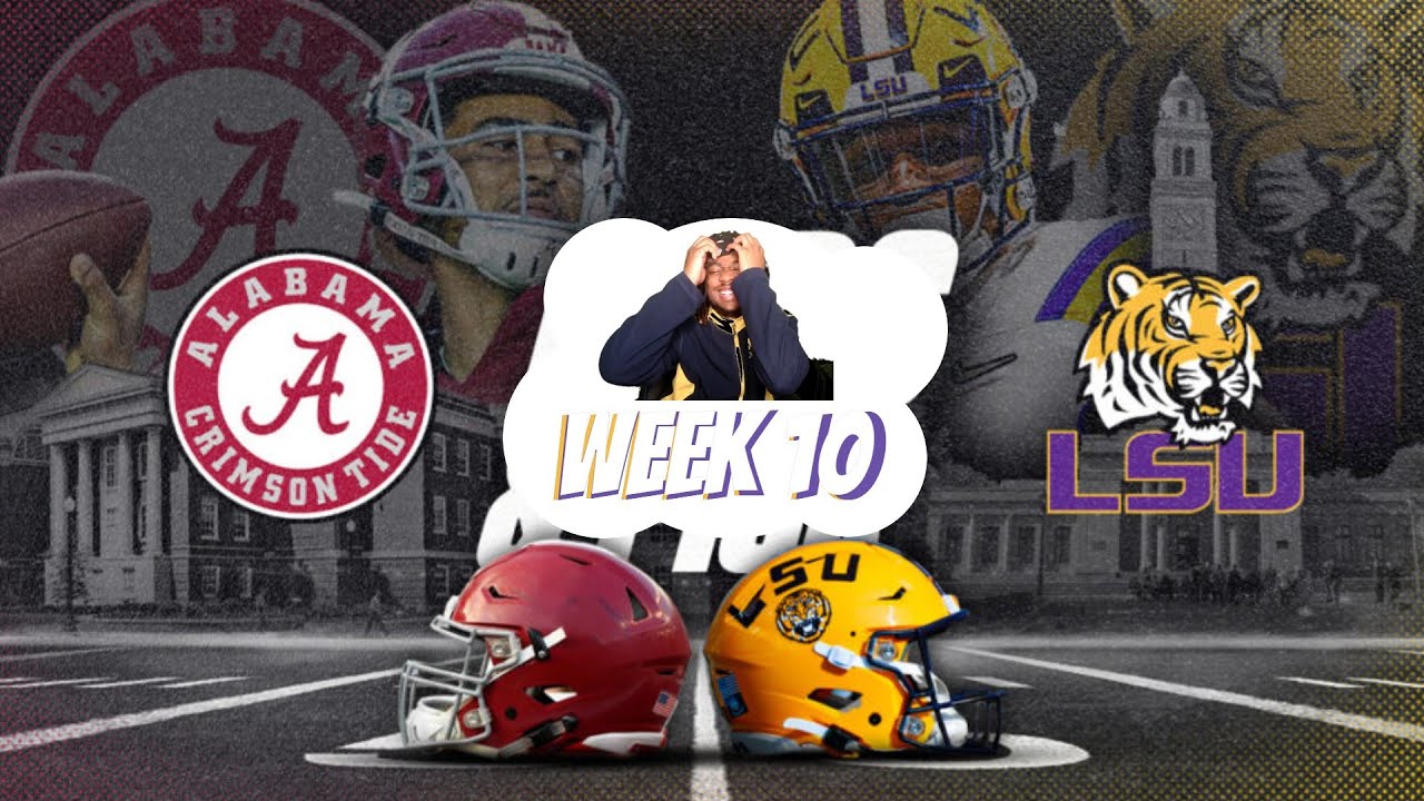 #10 LSU vs #6 Alabama Highlights | 2022 College Highlights! Reaction ...