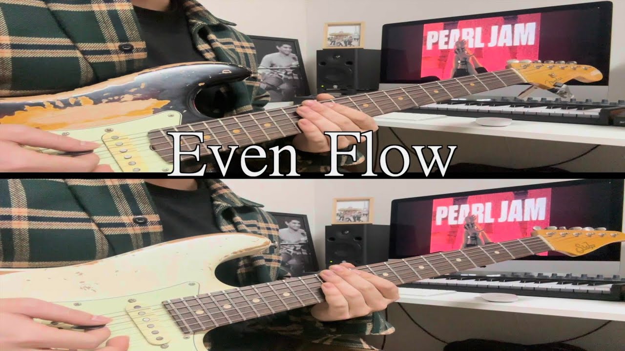 Pearl Jam - Even Flow Guitar Cover - YouTube